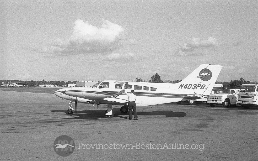 PBA Cessna 402B Utililiner N403PB | Provincetown-Boston Airline, Inc.
